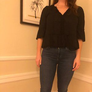 Madewell Tops | Stitchline Embroidered Blouse | Poshmark